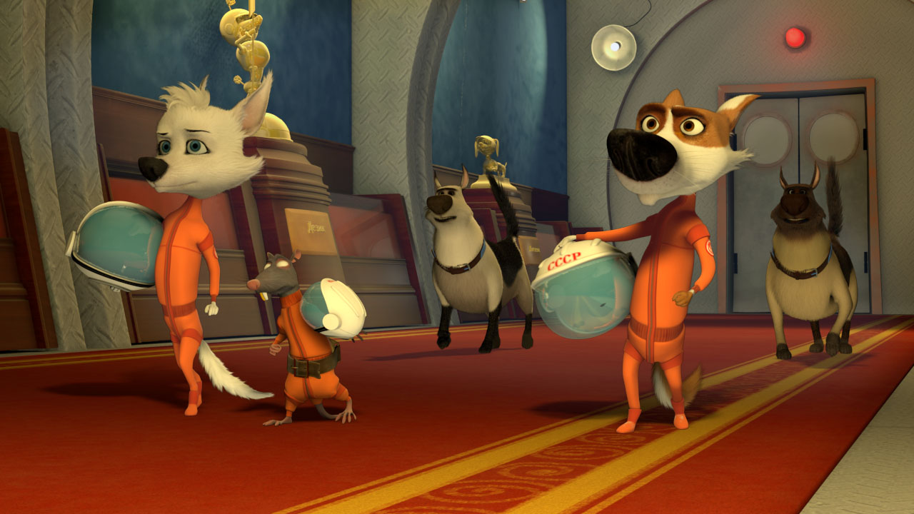Space Dogs 3d