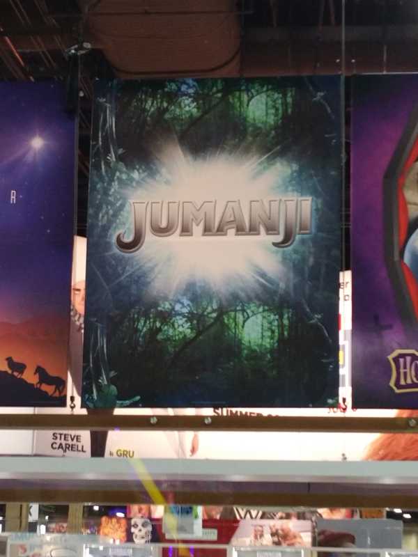 Jumanji: ecco il primo logo del remake