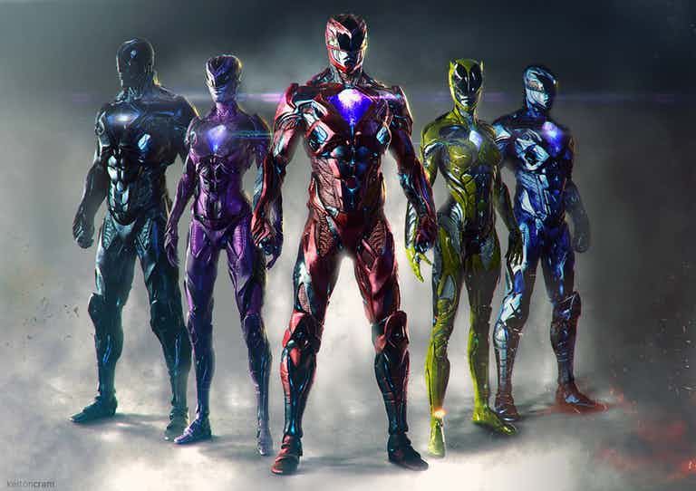 Power Rangers: concept art alternativi per il Red Ranger - Cinefilos.it