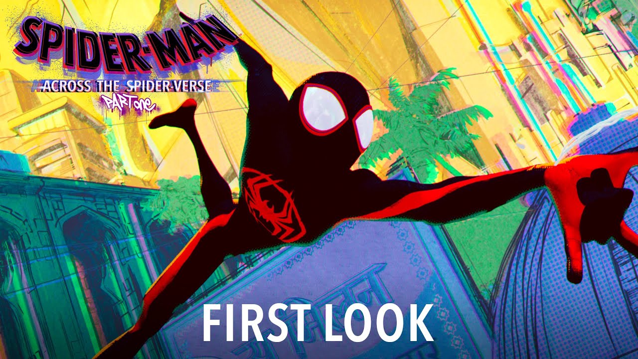 Spider-Man: Accross the Spider-verse, il first look del film con Miles ...