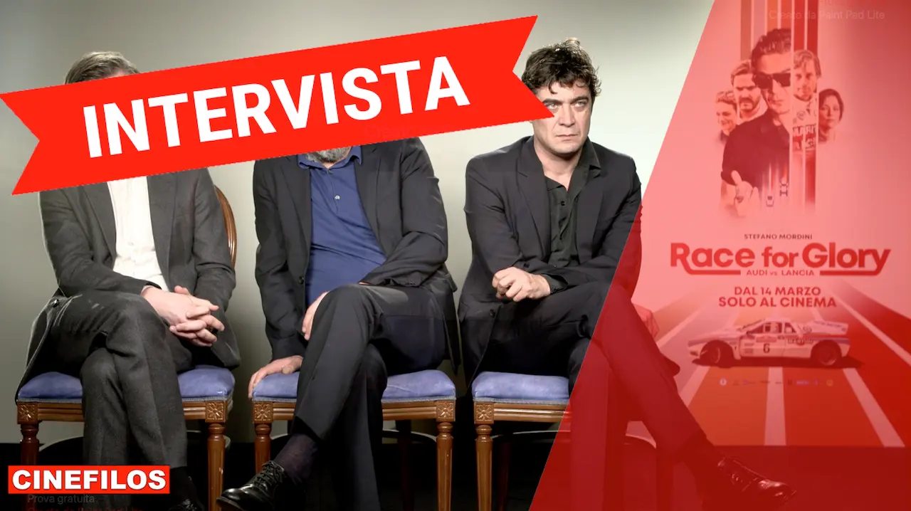Race for Glory - Audi vs Lancia: intervista a Riccardo Scamarcio, Stefano Mordini e Volker Bruch ...