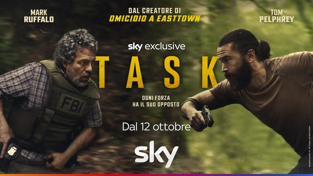 Task: il trailer della serie con Mark Ruffalo, dal 12 ottobre su Sky ...